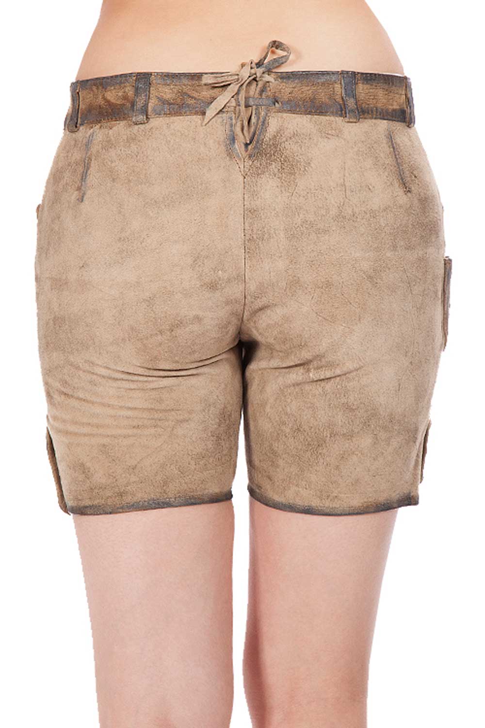 Dafne Keen Lederhosen in Brown oak Tone | Bayerische Alpen™